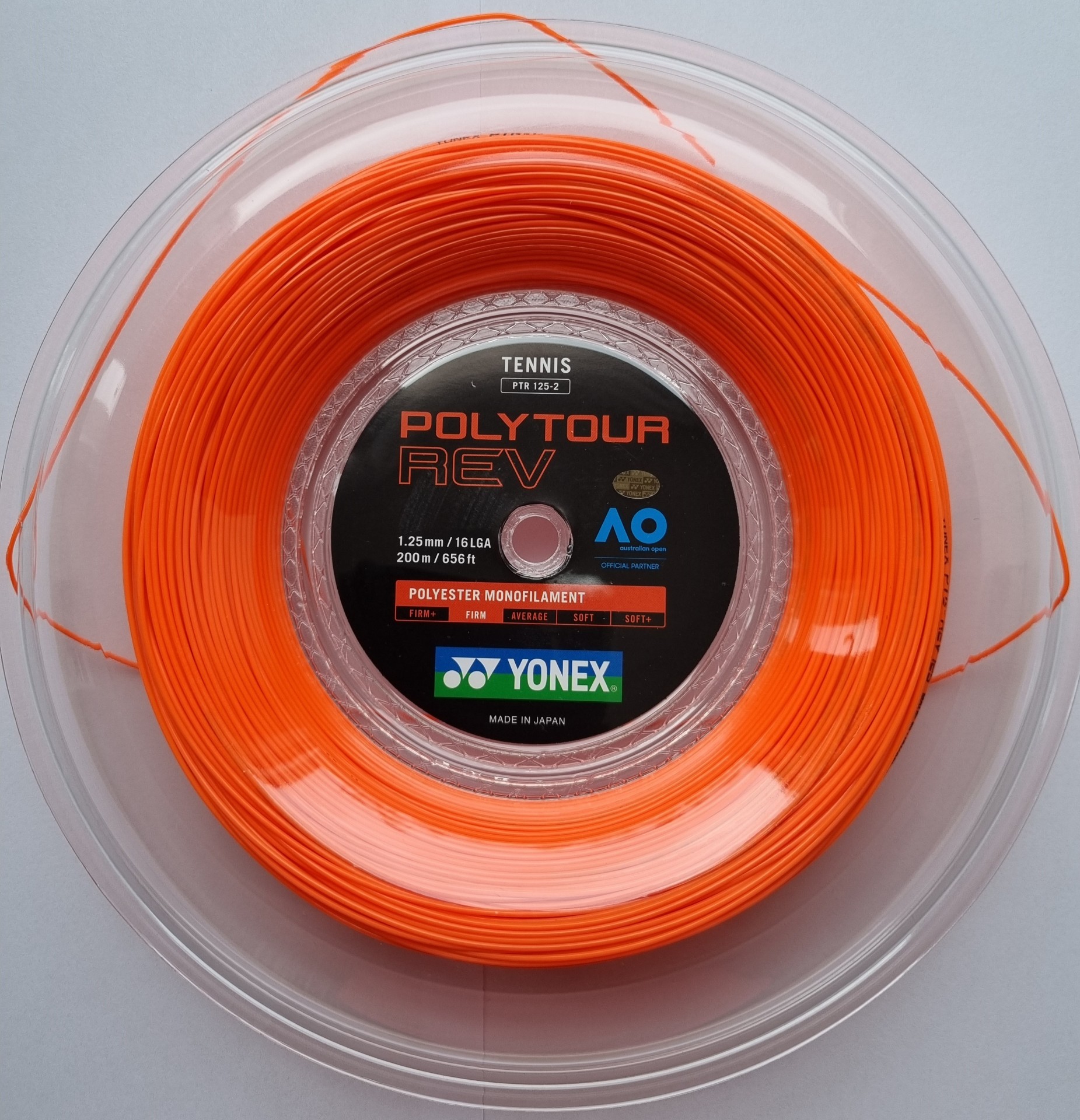 Tenisový výplet Yonex POLY TOUR Rev 200m role | Tenislife.cz